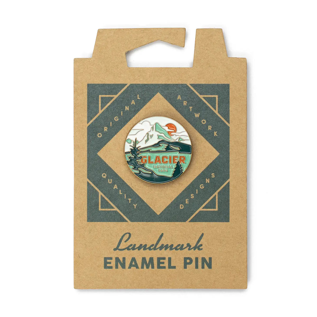 Landmark Enamel Pins – US Park Pass