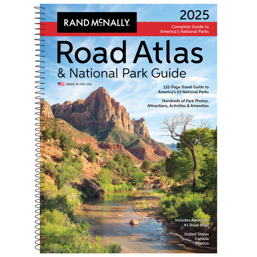 2025 Road Atlas & National Park Guide – US Park Pass